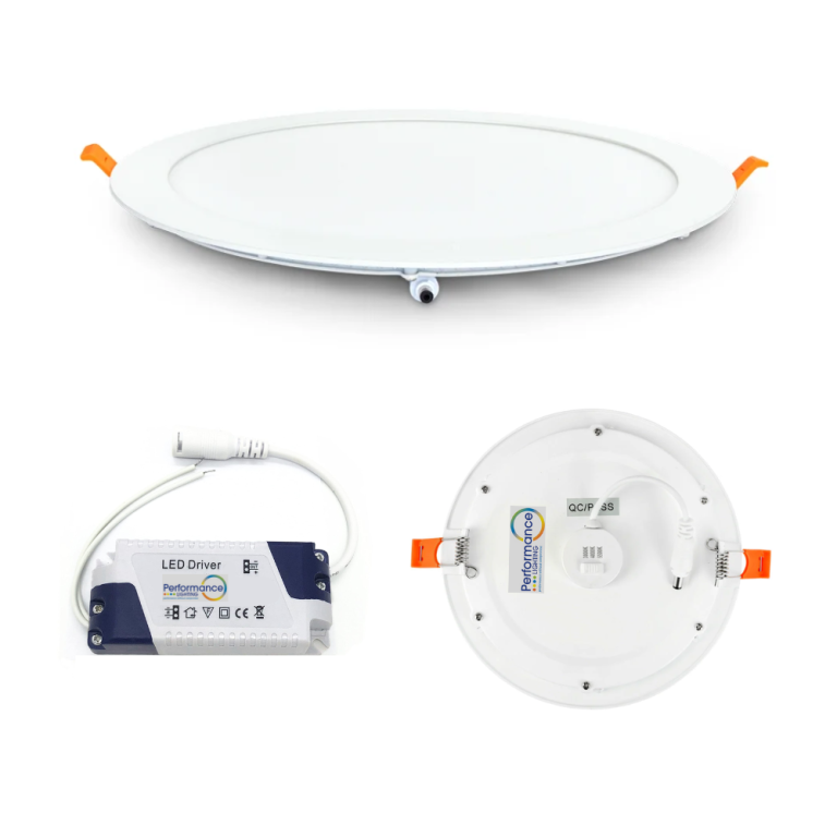 Anillo Round LED Panel 18w - CCT Switchable Colour - Direct Lighting ...