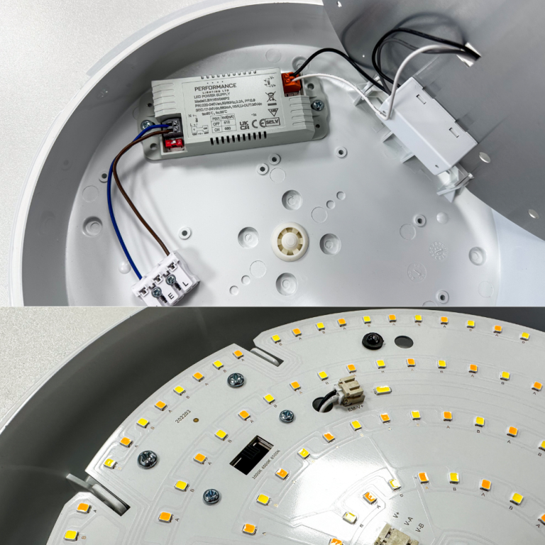 Orion LED Polo Bulkhead Fitting 12/16w 3-CCT - Direct Lighting Supplies