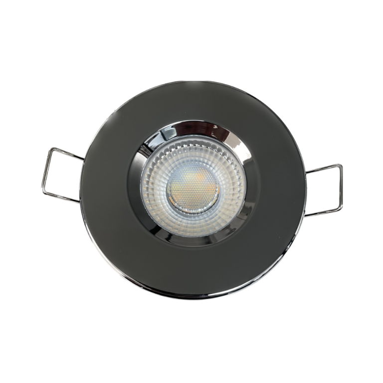 Titan-e 6w LED Downlight - CCT (Chrome Bezel) - Direct Lighting Supplies